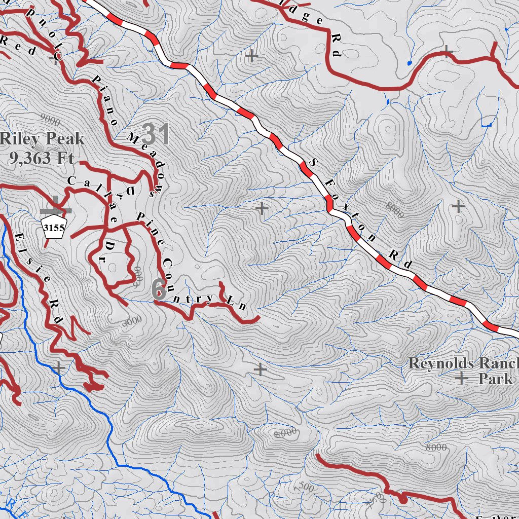 Colorado GMU 461 Topographic Hunting Map by DIY Hunting Maps | Avenza Maps