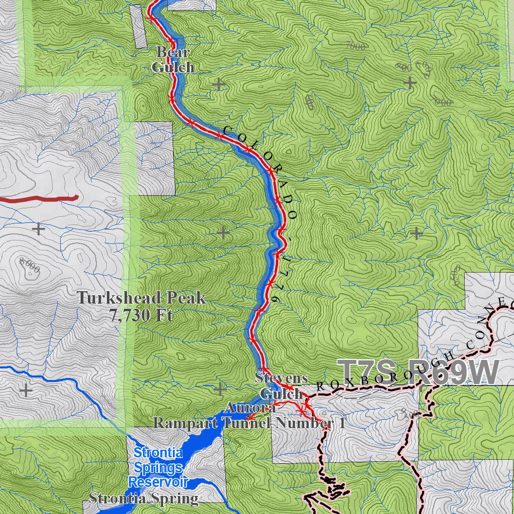 Colorado GMU 461 Topographic Hunting Map by DIY Hunting Maps | Avenza Maps