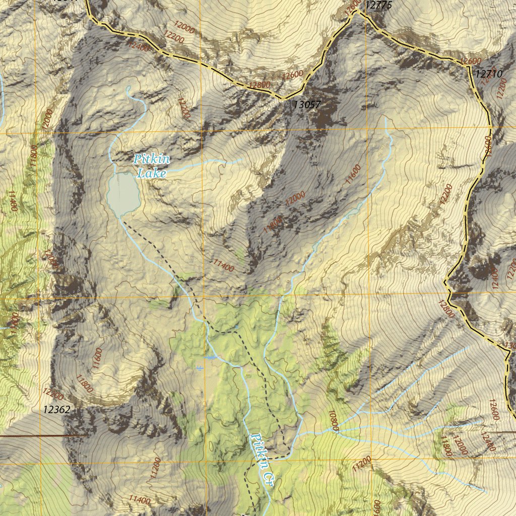 Gore South, Vail Map by AMG Maps | Avenza Maps