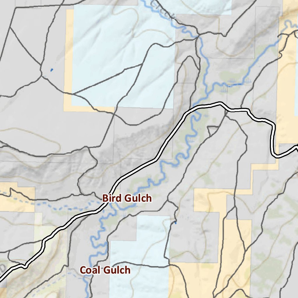 Wyoming Elk Unit 21 Map by Game Planner Maps | Avenza Maps