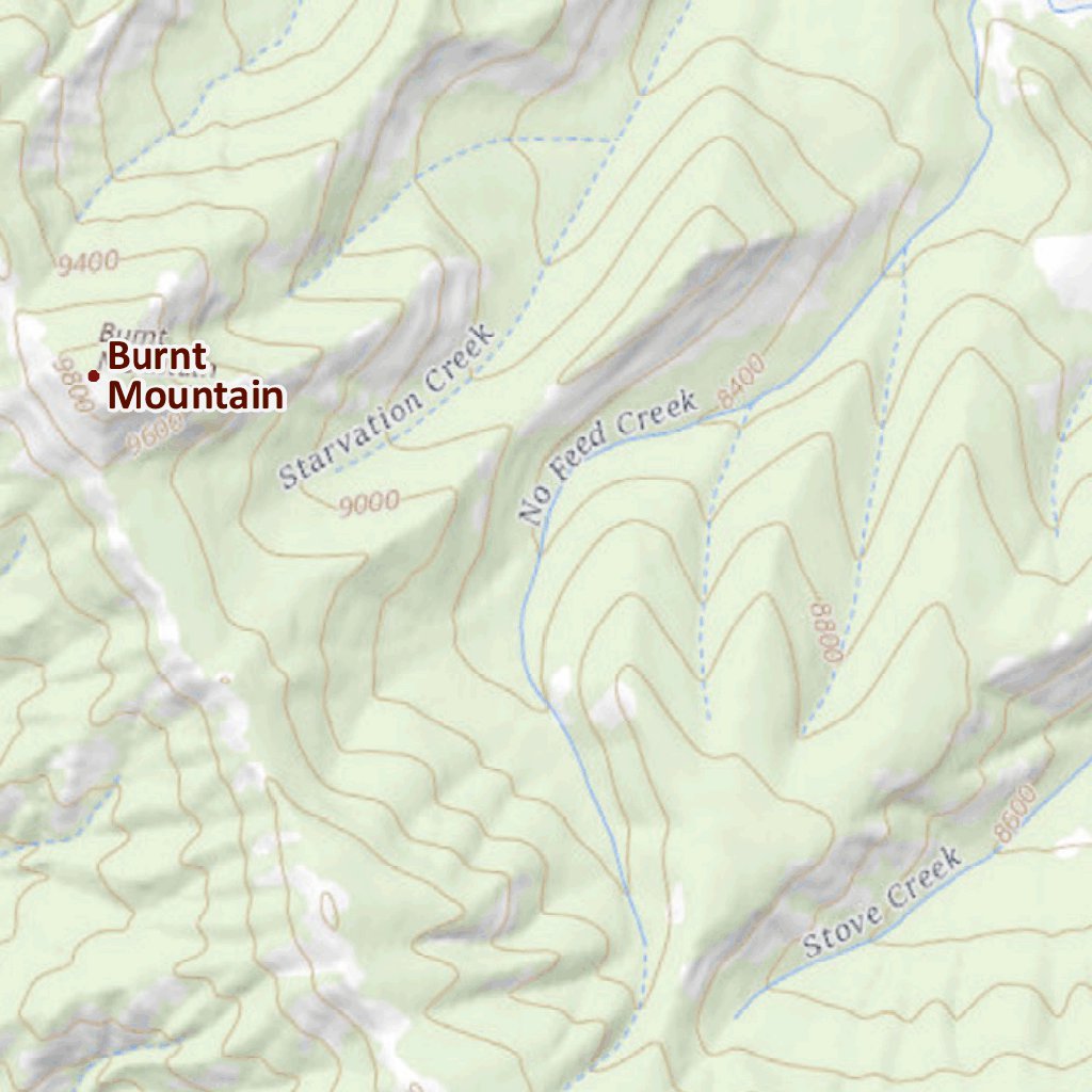 Wyoming Elk Unit 83 Map by Game Planner Maps | Avenza Maps