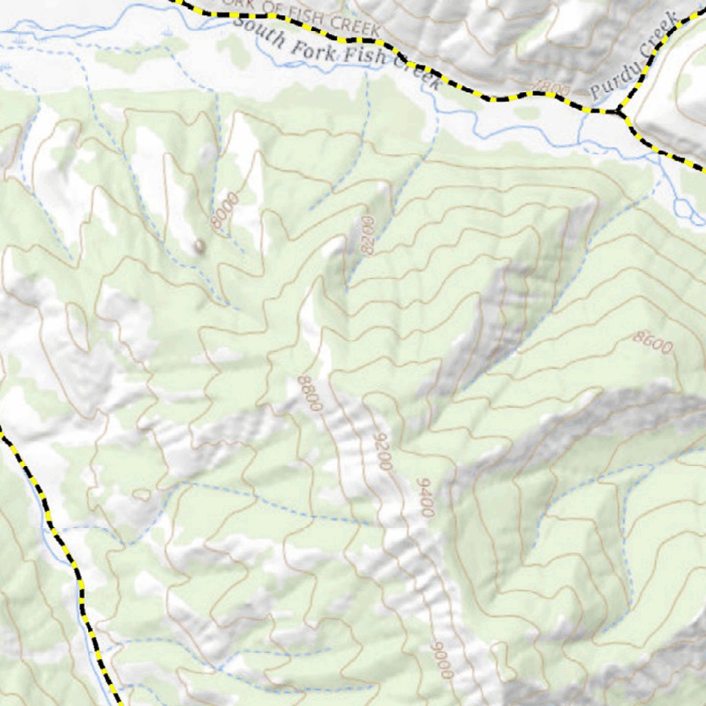 Wyoming Elk Unit 83 Map by Game Planner Maps | Avenza Maps