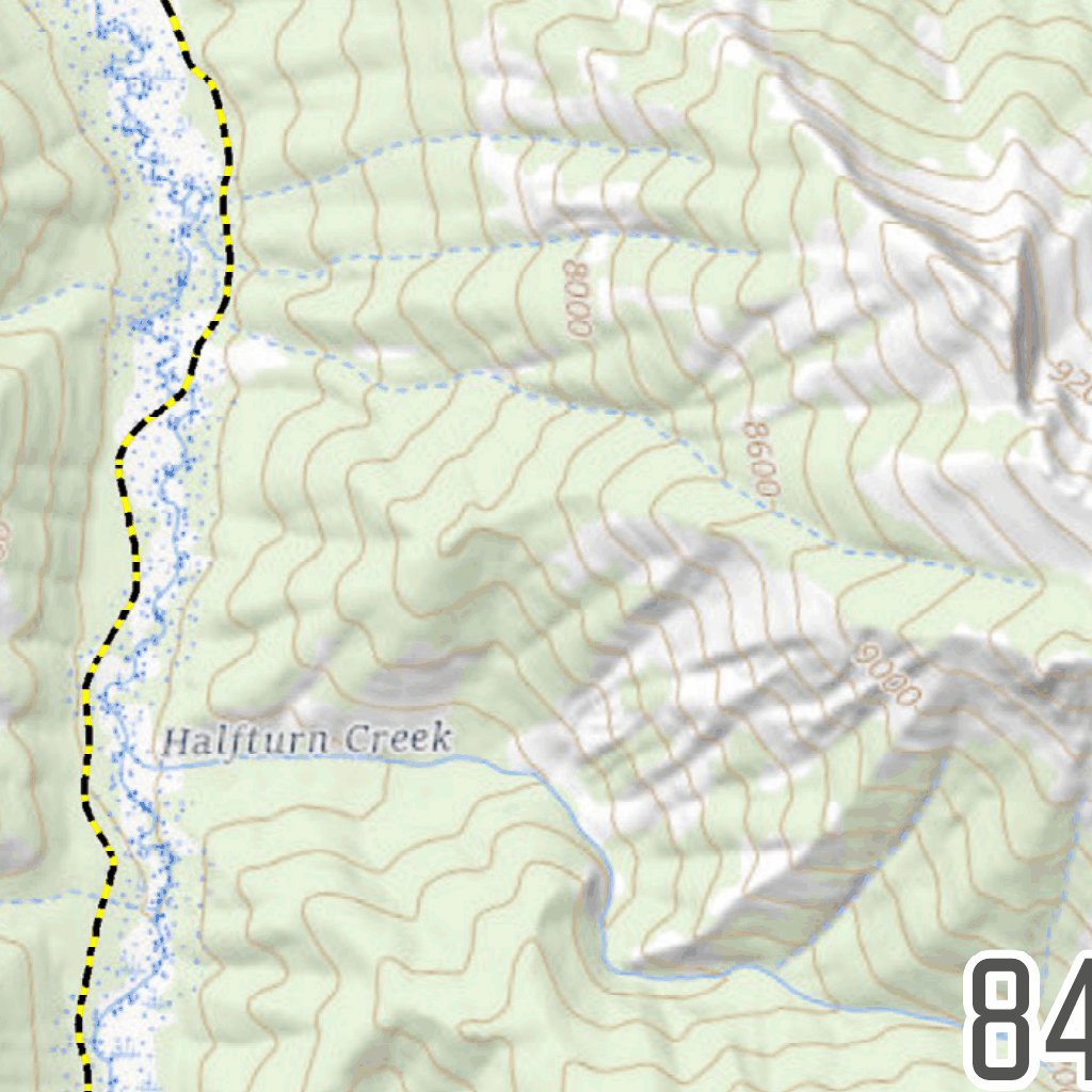 Wyoming Elk Unit 86 Map by Game Planner Maps | Avenza Maps