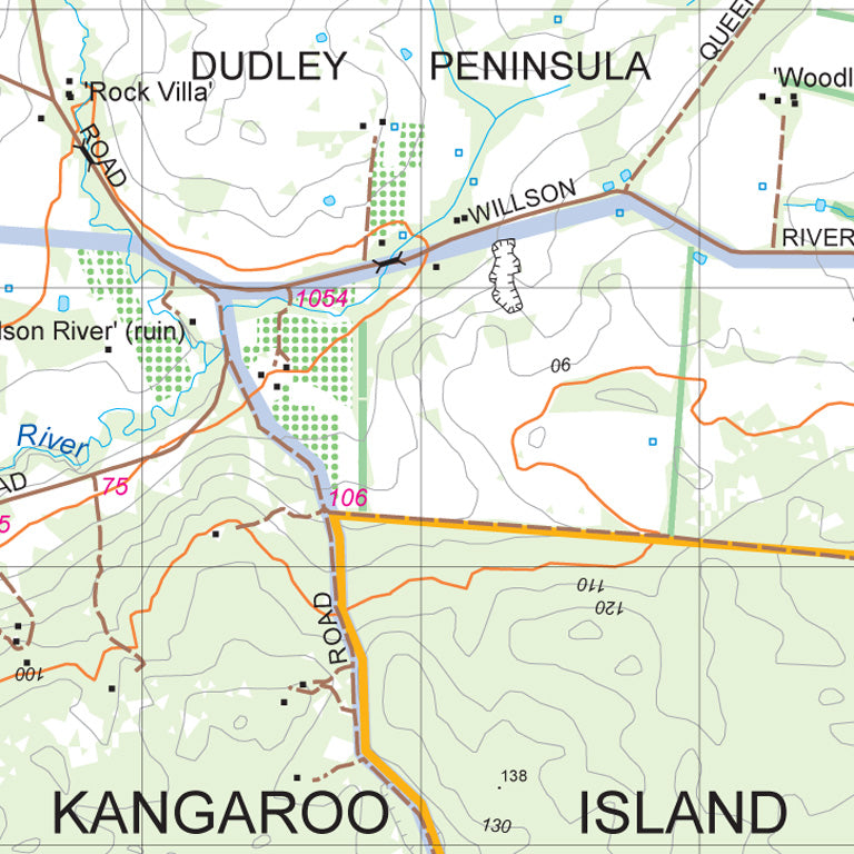 Kangaroo Island Map 55D by Mapland - Department for Environment and ...