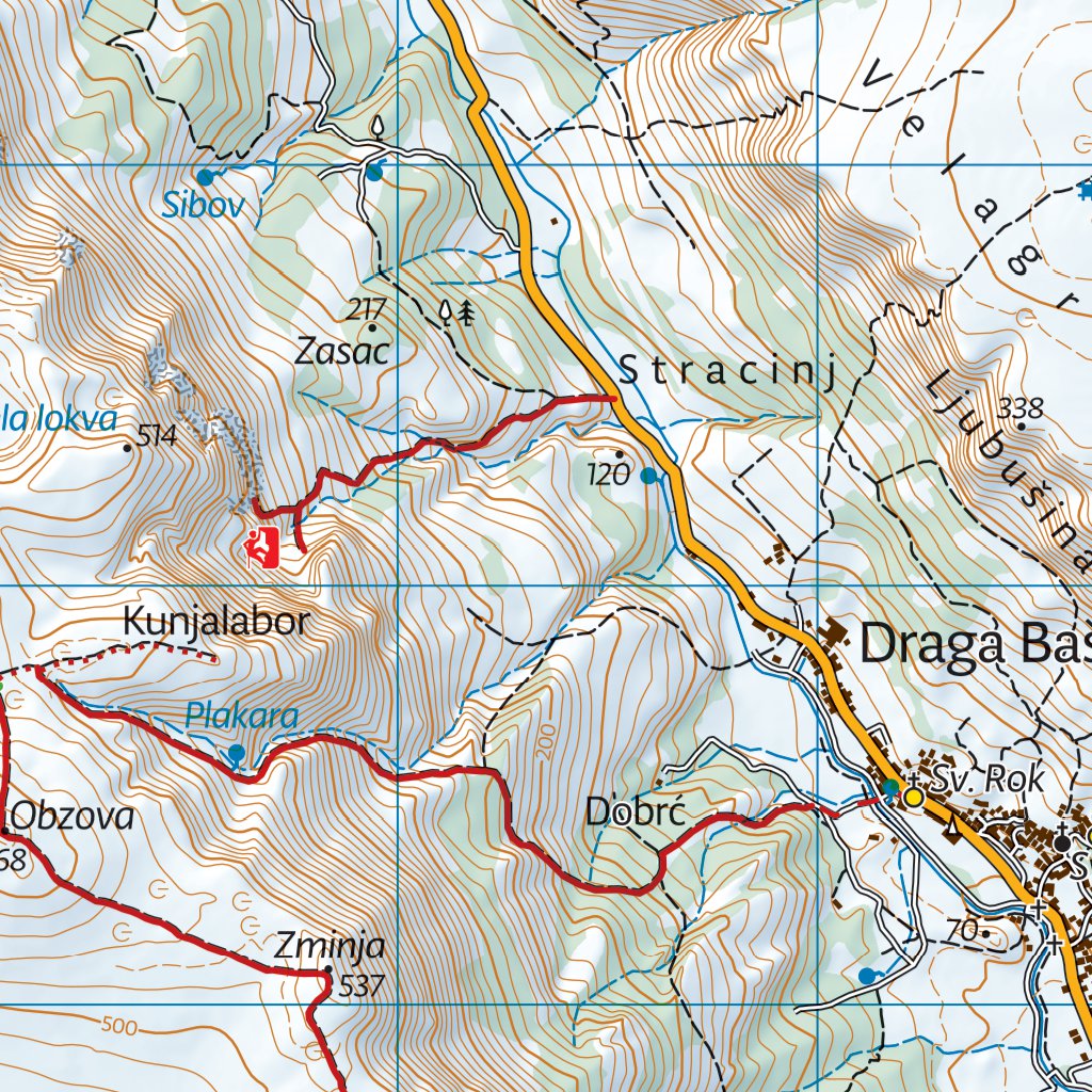 Otok Krk Jug Map by GeoPRO jdoo | Avenza Maps