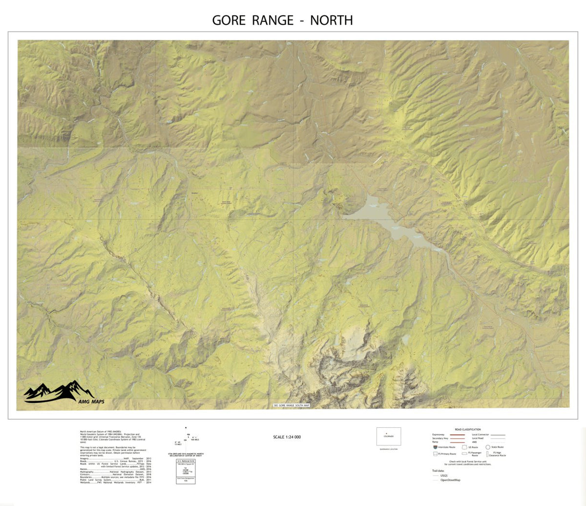 Gore North Map by AMG Maps | Avenza Maps