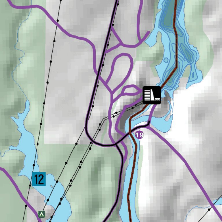 Jesse Lake Bathymetry and Fishing Map by GH Services | Avenza Maps