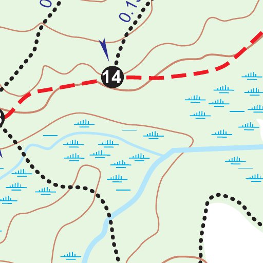 Orion Oaks County Park Map by MichiganTrailMaps.com | Avenza Maps