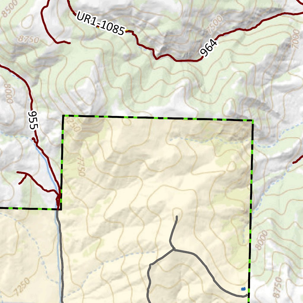 Montana Hunting Unit 325 Map by Game Planner Maps | Avenza Maps