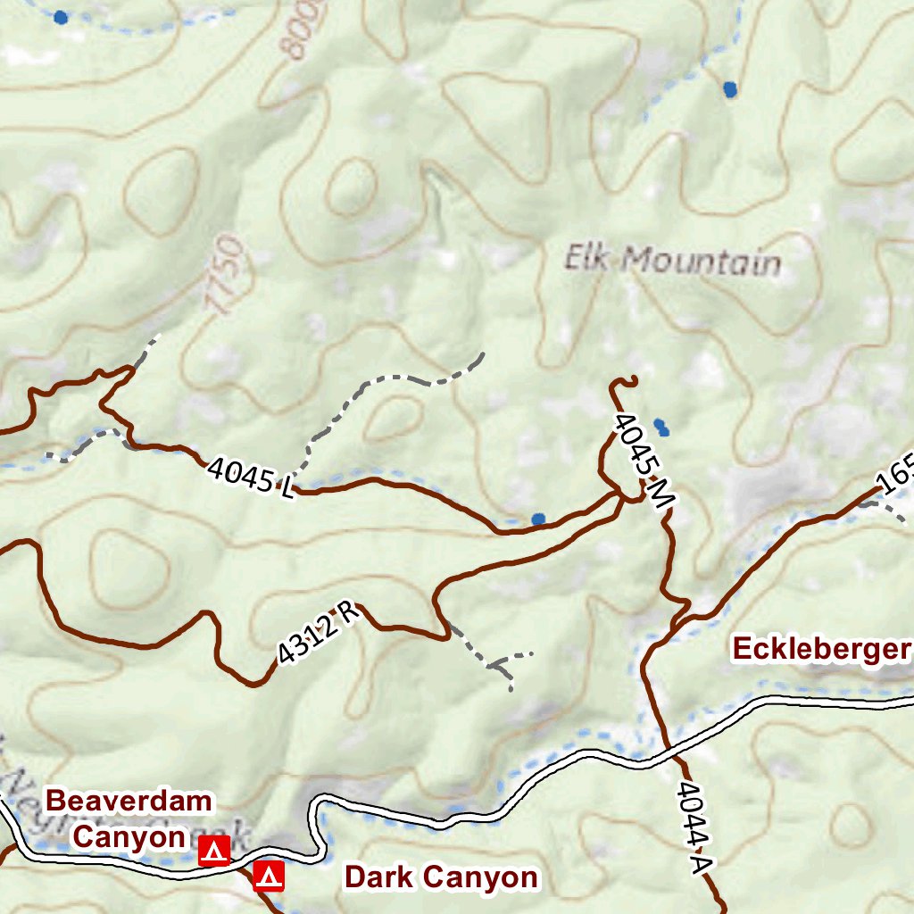 New Mexico Unit 16A Map by Game Planner Maps | Avenza Maps