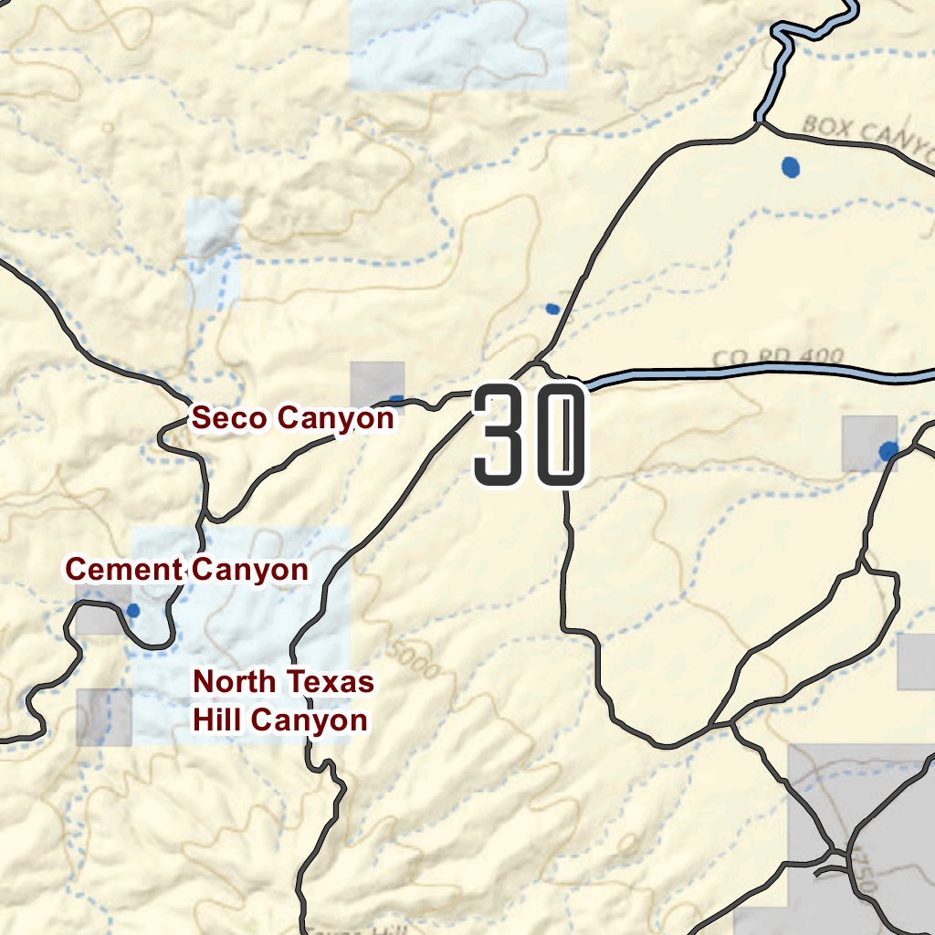 New Mexico Unit 30 Map by Game Planner Maps | Avenza Maps