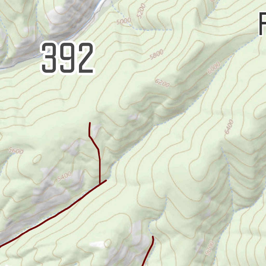 Montana Hunting Unit 392 Map by Game Planner Maps | Avenza Maps
