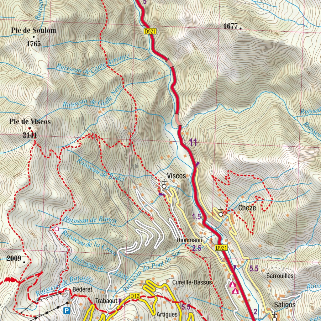 Central Pyrenees 1:50 000 Map by terraQuest | Avenza Maps