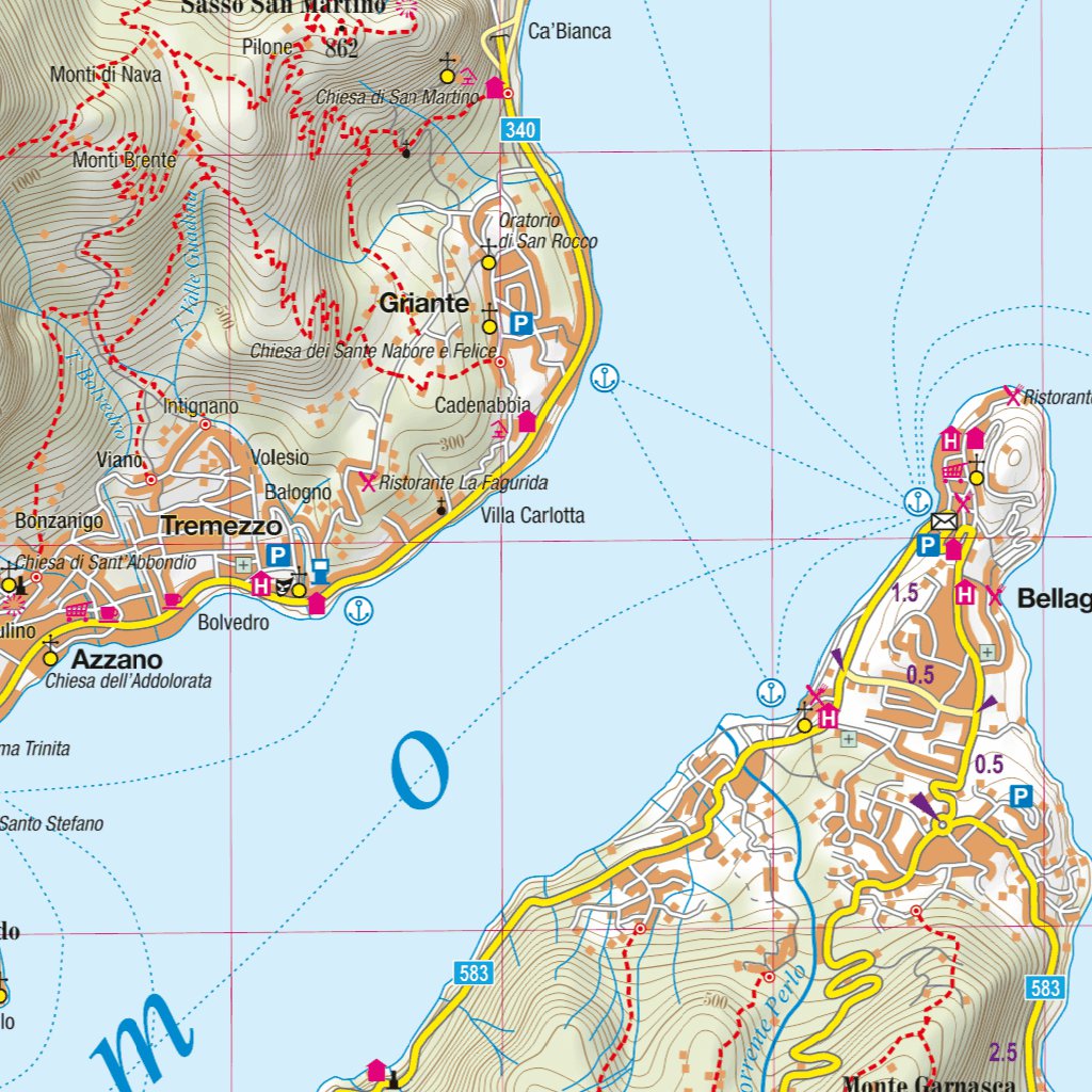 Lake Como 1:50 000 Map by terraQuest | Avenza Maps