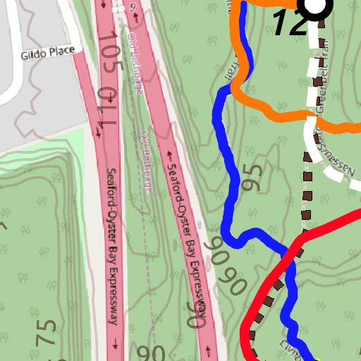 LIGTC Bethpage Trails Map by Long Island Greenbelt Trail Conference ...