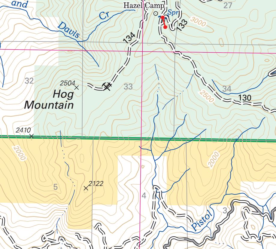 Powers and Gold Beach Ranger Districts Map Bundle by US Forest Service ...