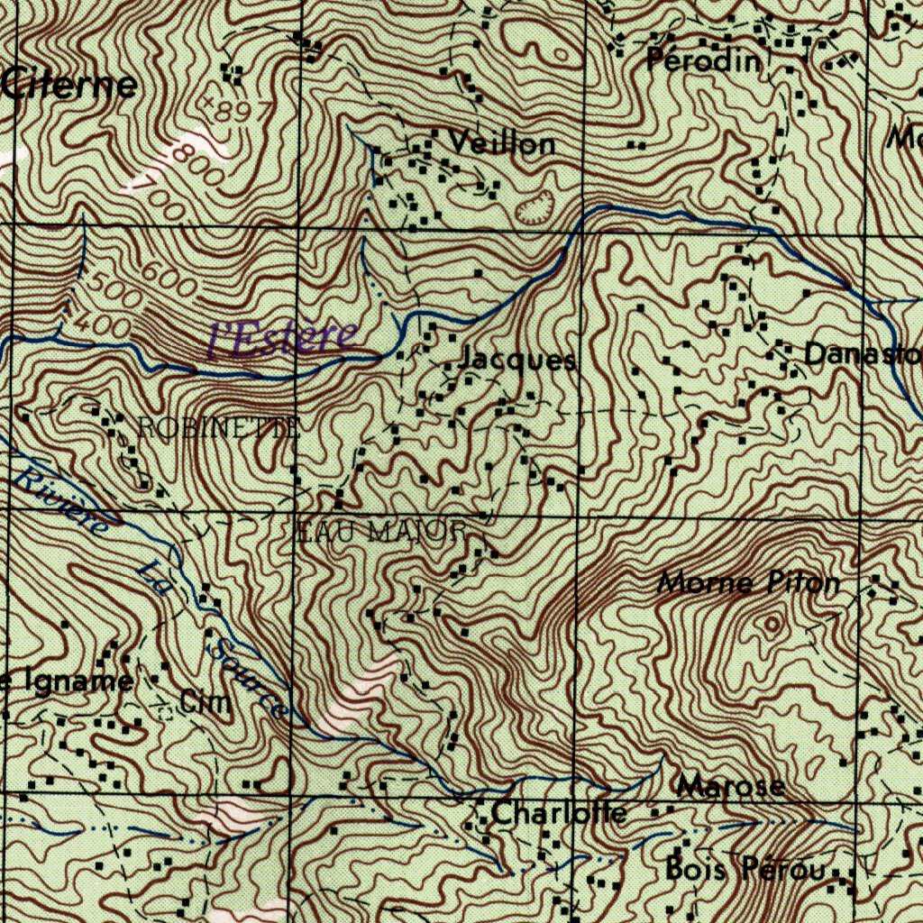 5773-3 Petite Riviere de l'Artibonite Map by Land Info Worldwide ...