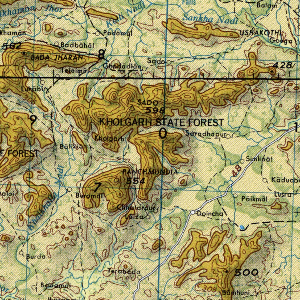 JOG - nf-45-09-1 Map by Land Info Worldwide Mapping LLC | Avenza Maps