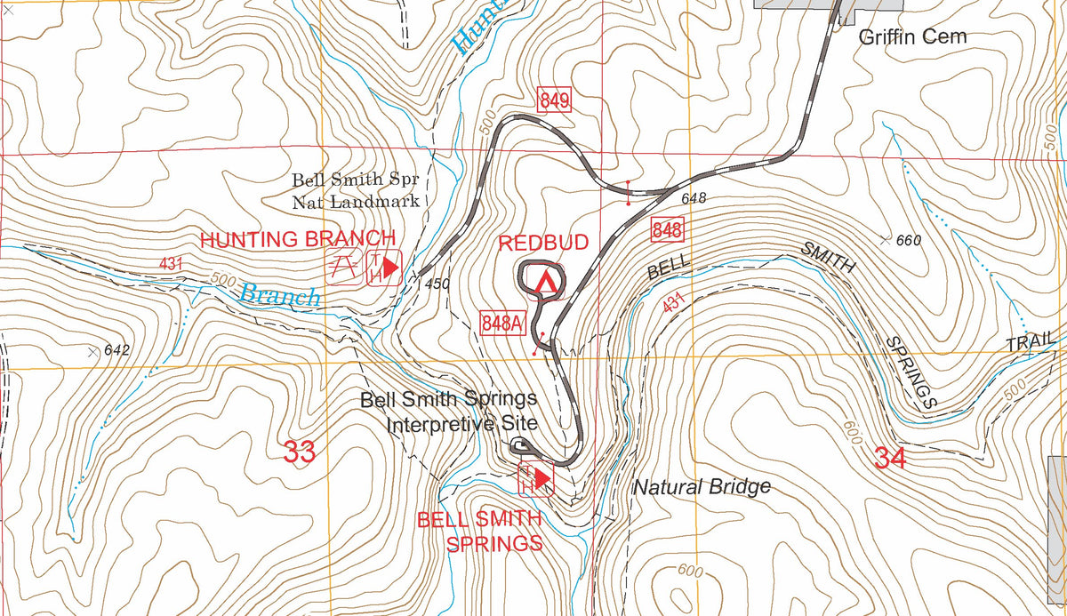 Shawnee National Forest Bundle Map by The Shawnee Associate | Avenza Maps