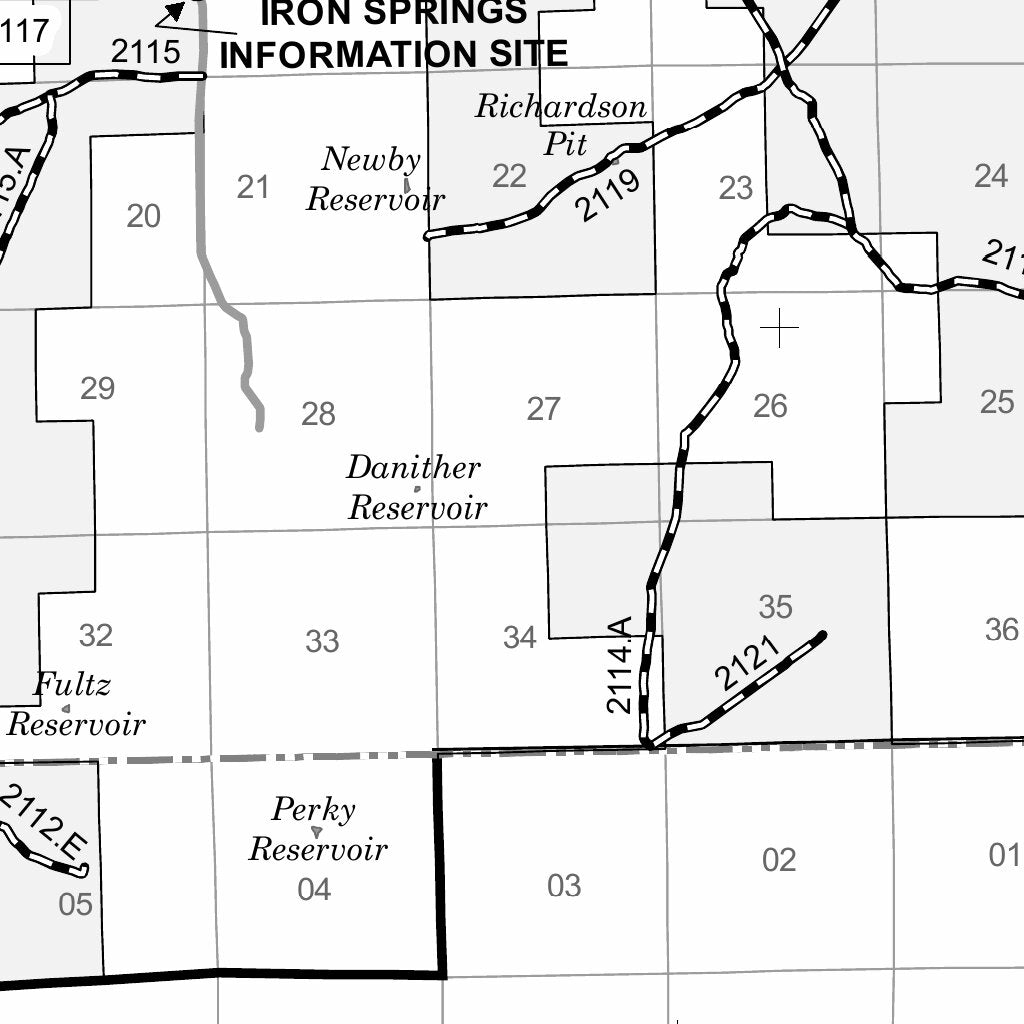 Comanche National Grassland (West Half) - MVUM Map by US Forest Service ...
