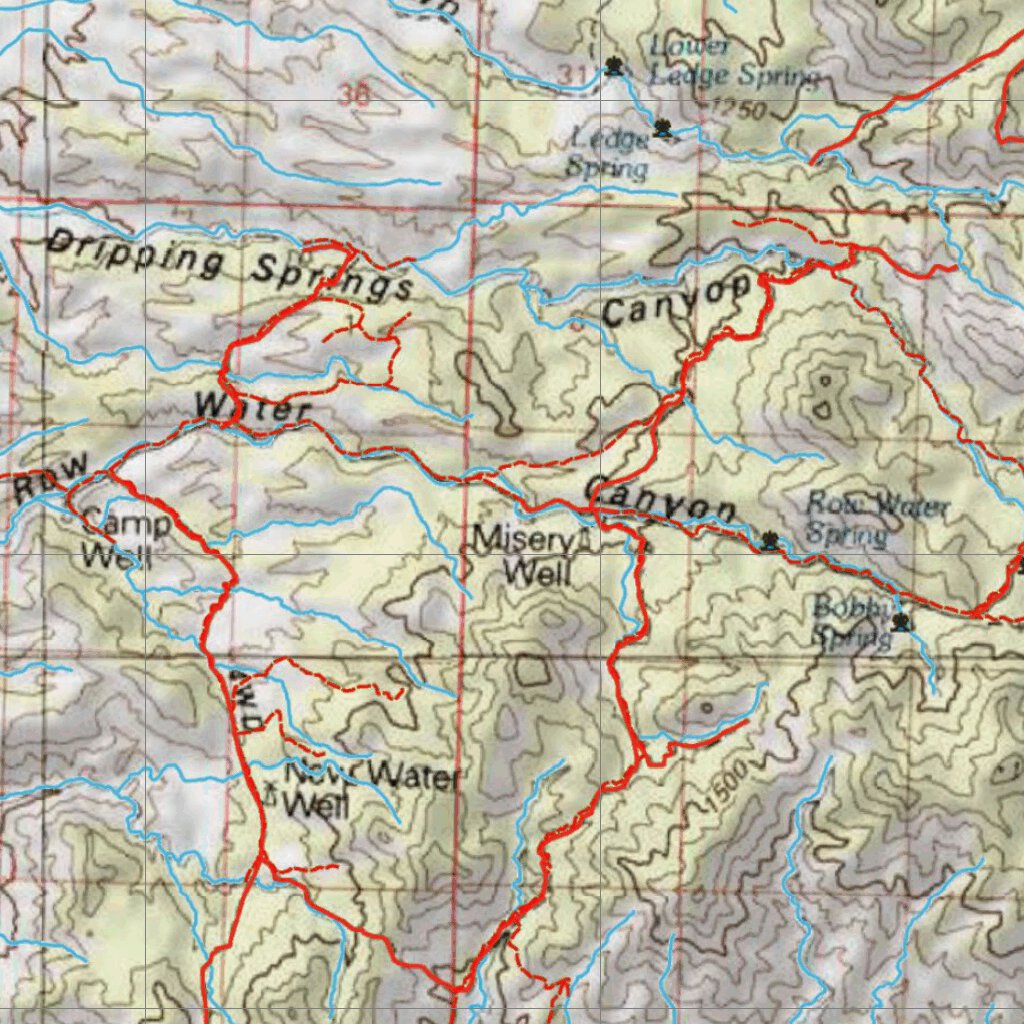 HuntData Arizona Elk Hunt Unit 18A Game Concentration Map by HuntData ...