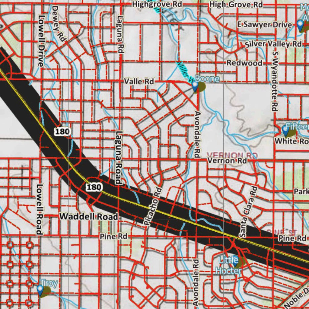 HuntData Arizona Elk Hunt Unit 9 Game Concentration Map by HuntData LLC ...