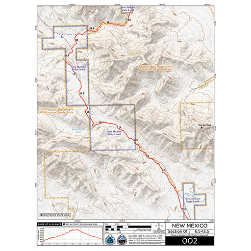 CDT Map Set - New Mexico by Continental Divide Trail Coalition | Avenza ...