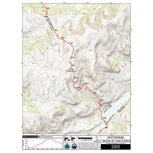 CDT Map Set - Wyoming by Continental Divide Trail Coalition | Avenza Maps