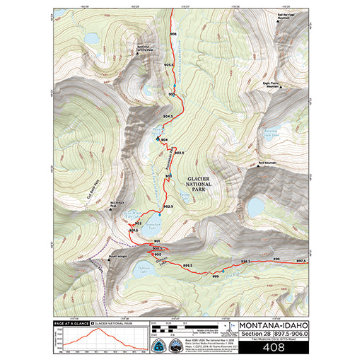 CDT Map Set - Montana-Idaho by Continental Divide Trail Coalition ...