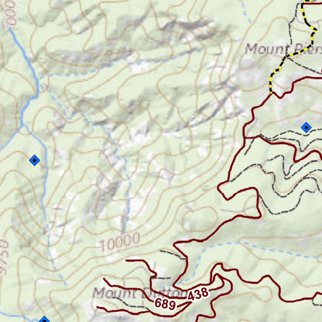 Utah Mt Dutton Unit Map by Game Planner Maps | Avenza Maps