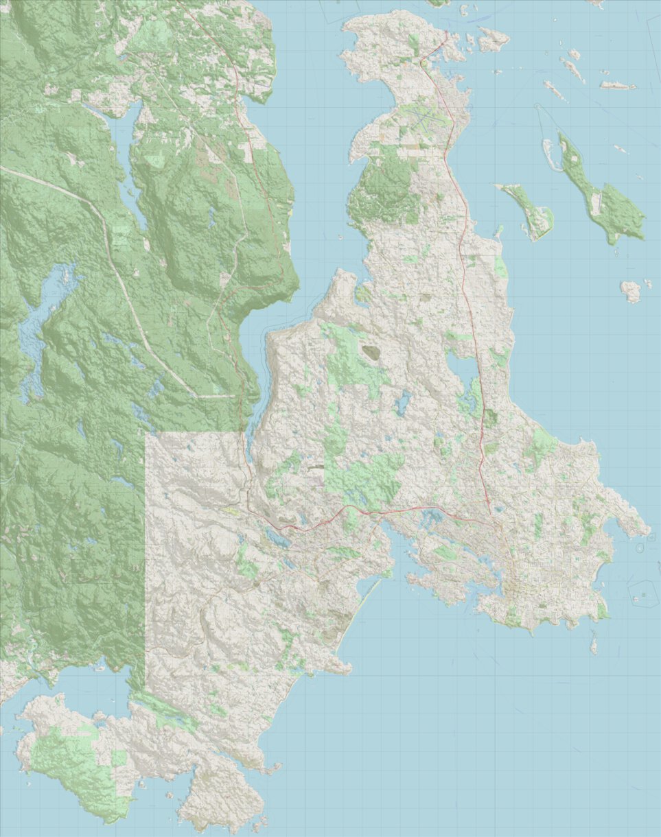 Victoria BC Tourist Map by Paul Johnson - Offline Maps | Avenza Maps