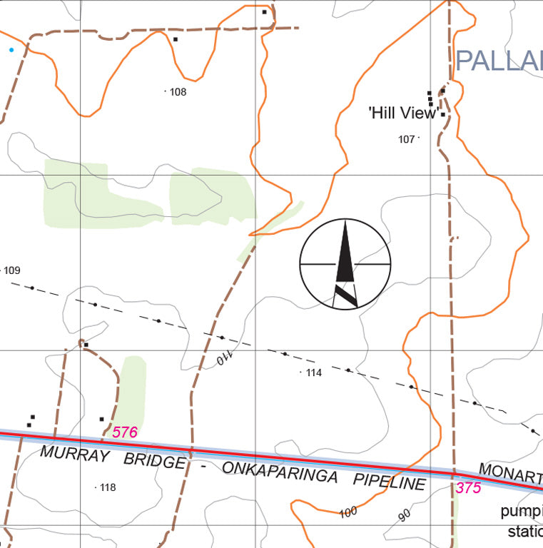 Mount Lofty Ranges Map 123C by Mapland - Department for Environment and ...