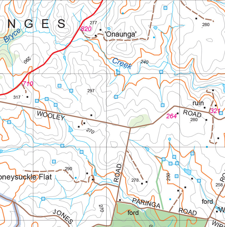 Mount Lofty Ranges Map 150A by Mapland - Department for Environment and ...
