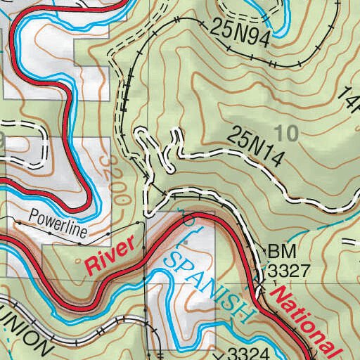 Crescent Mills Map by US Forest Service R5 | Avenza Maps