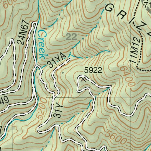 Mount Ingalls Map by US Forest Service R5 | Avenza Maps