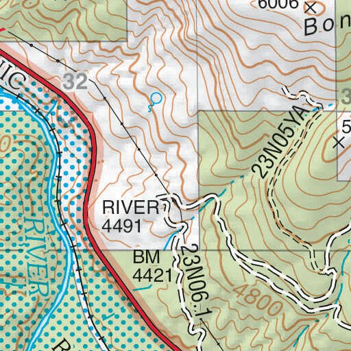Johnsville Map by US Forest Service R5 | Avenza Maps