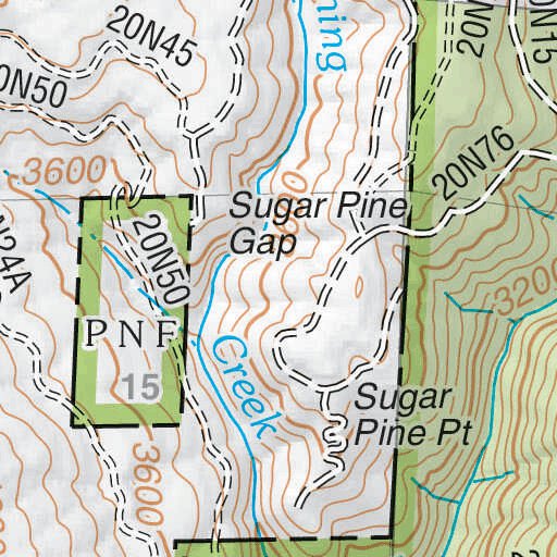 Clipper Mills Map by US Forest Service R5 | Avenza Maps