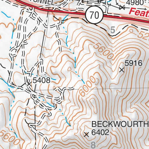 Beckwourth Pass Map by US Forest Service R5 | Avenza Maps