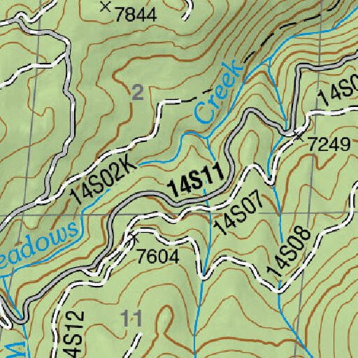Muir Grove Map by US Forest Service R5 | Avenza Maps
