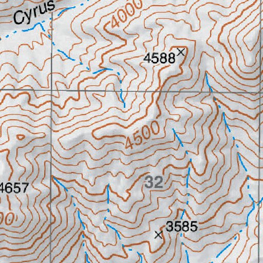 Weldon Map by US Forest Service R5 | Avenza Maps