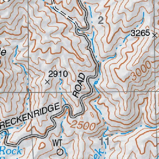 Mount Adelaide Map by US Forest Service R5 | Avenza Maps