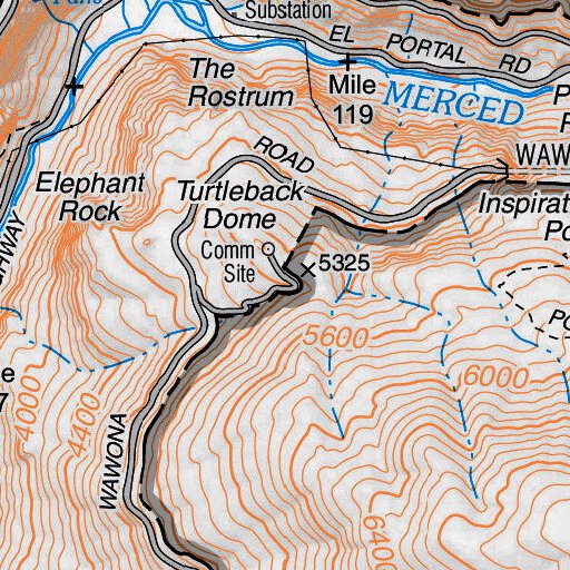 El Capitan Map by US Forest Service R5 | Avenza Maps