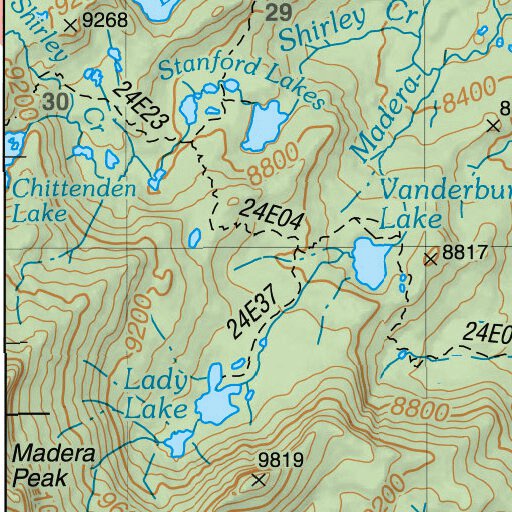 Timber Knob Map by US Forest Service R5 | Avenza Maps