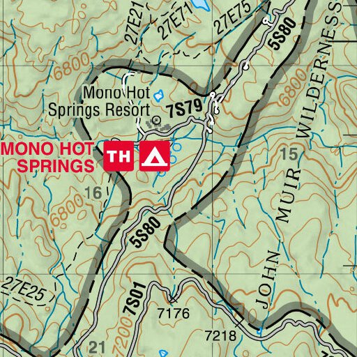 Mount Givens Map by US Forest Service R5 | Avenza Maps