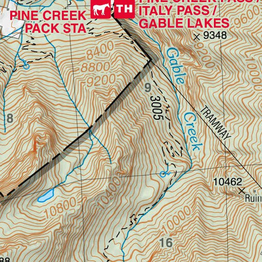 Mount Tom Map by US Forest Service R5 | Avenza Maps