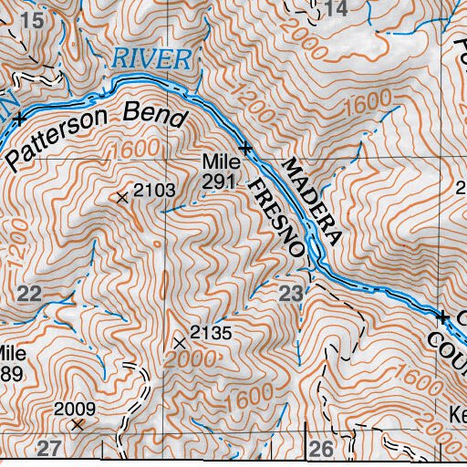 North Fork Map by US Forest Service R5 | Avenza Maps