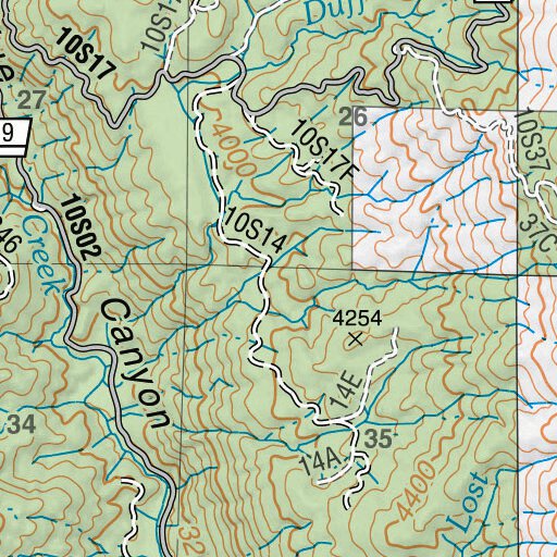 Dinkey Creek Map by US Forest Service R5 | Avenza Maps
