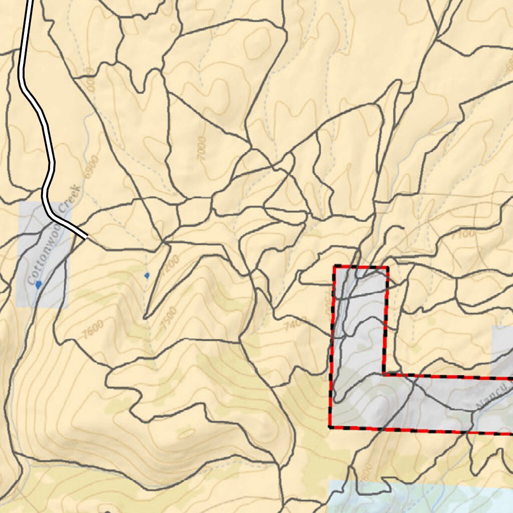 Wyoming Unit 106 Antelope Map by Game Planner Maps | Avenza Maps