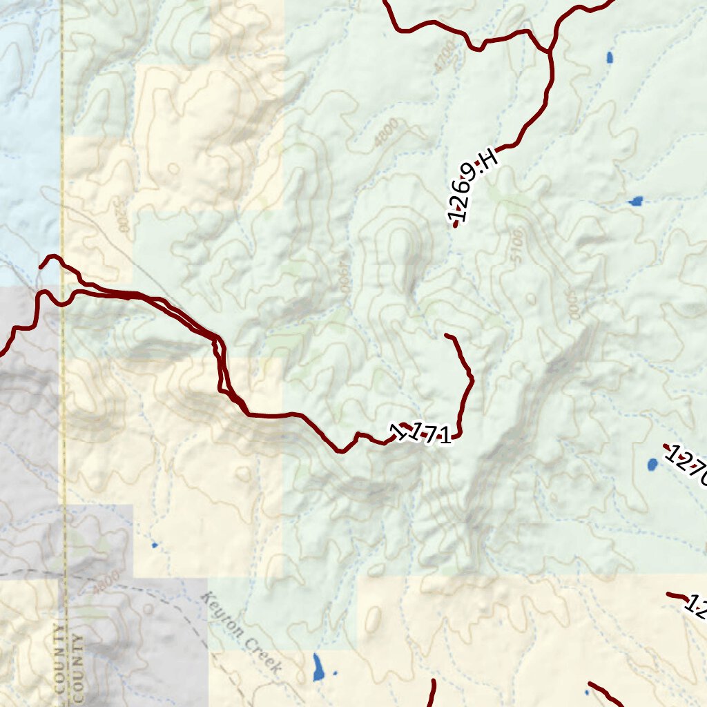 Wyoming Unit 27 Antelope Map by Game Planner Maps | Avenza Maps
