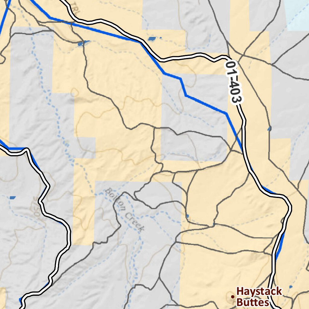 Wyoming Unit 32 Antelope Map by Game Planner Maps | Avenza Maps